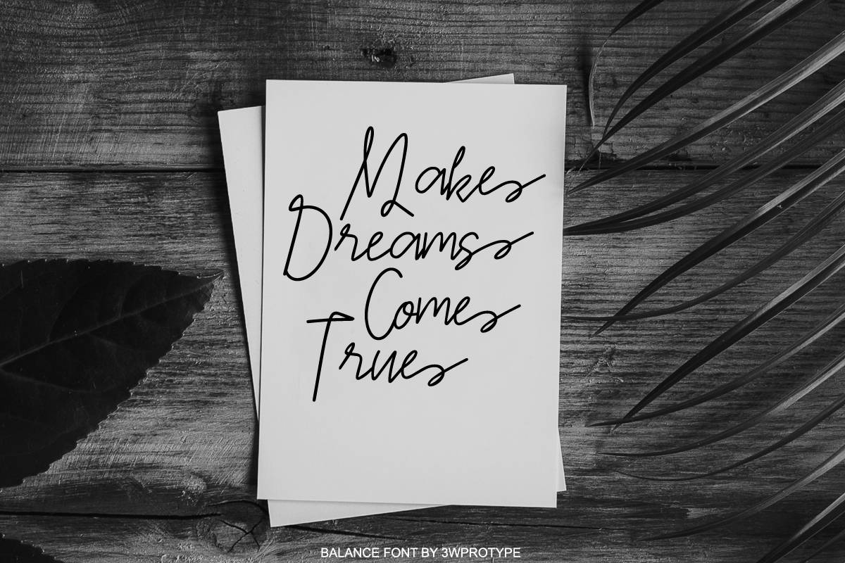 Balance Font Download for Free