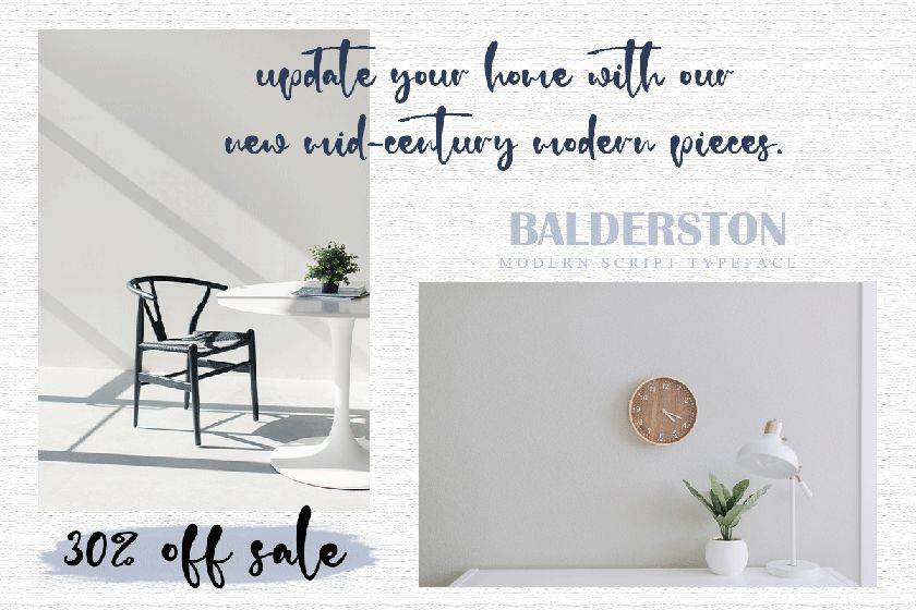 Balderston Font Download for Free