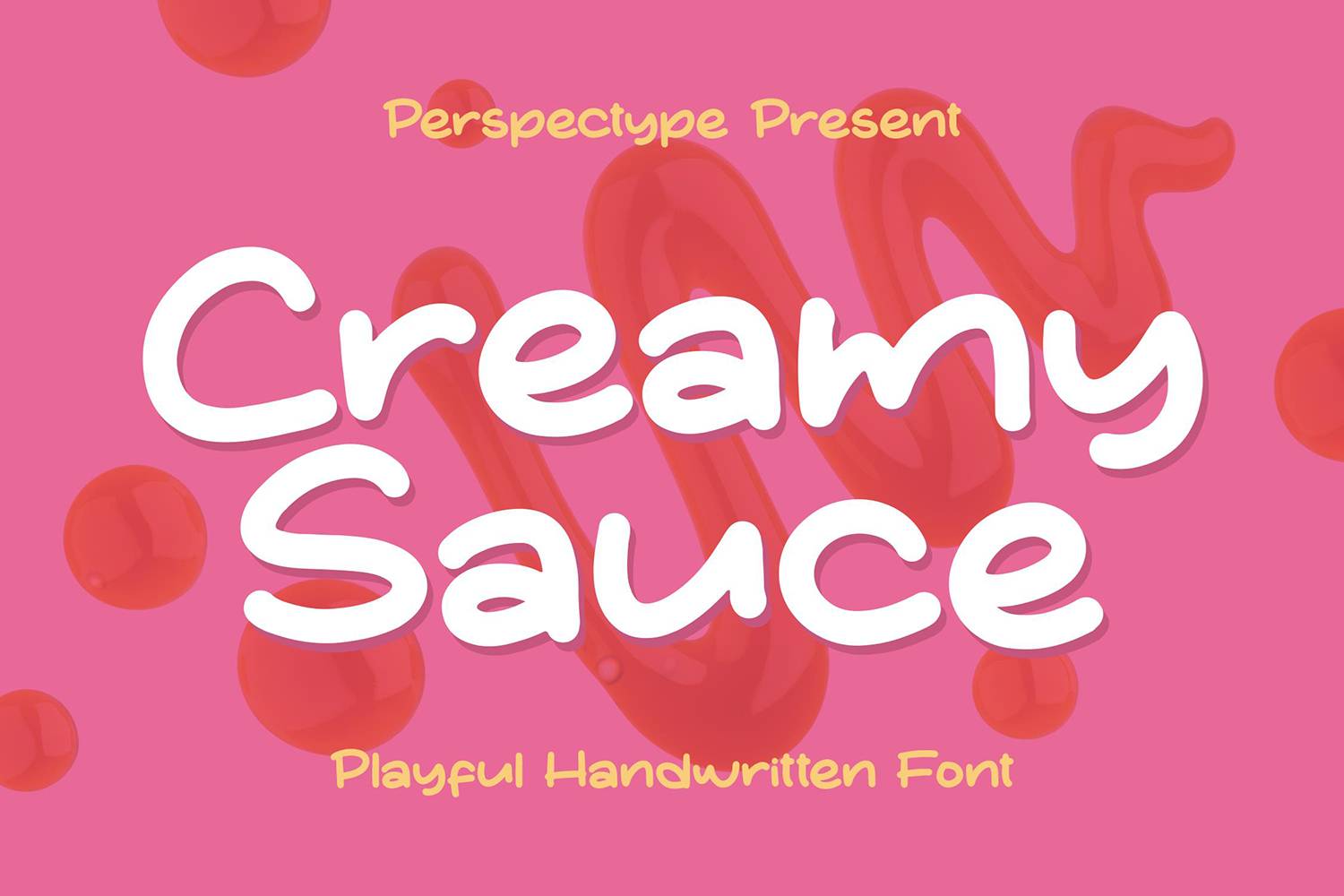 Creamy Sauce Font Download for Free