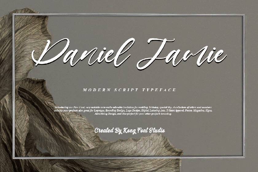 Daniel Jamie Font Download for Free