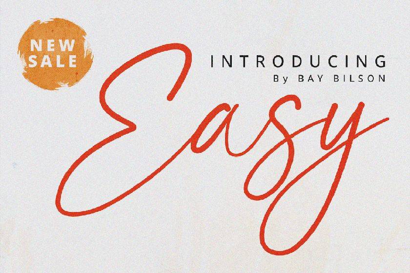Easy Signature Font Download for Free