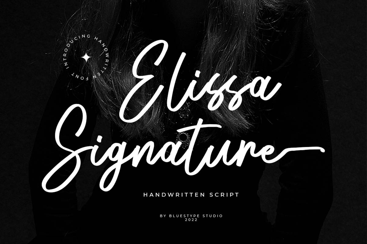Elissa Signature Font Download for Free