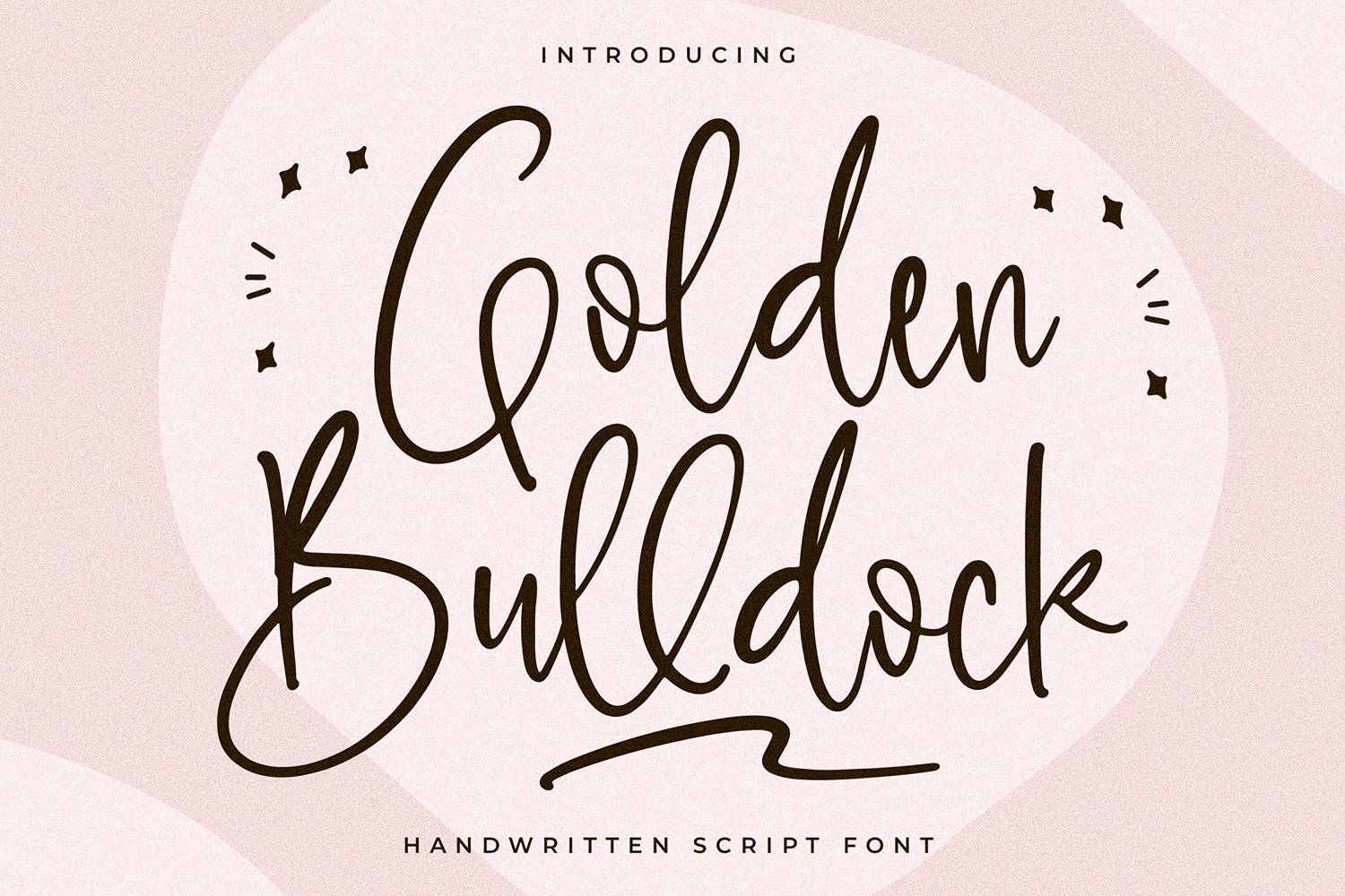 Golden Bulldock Font Download for Free