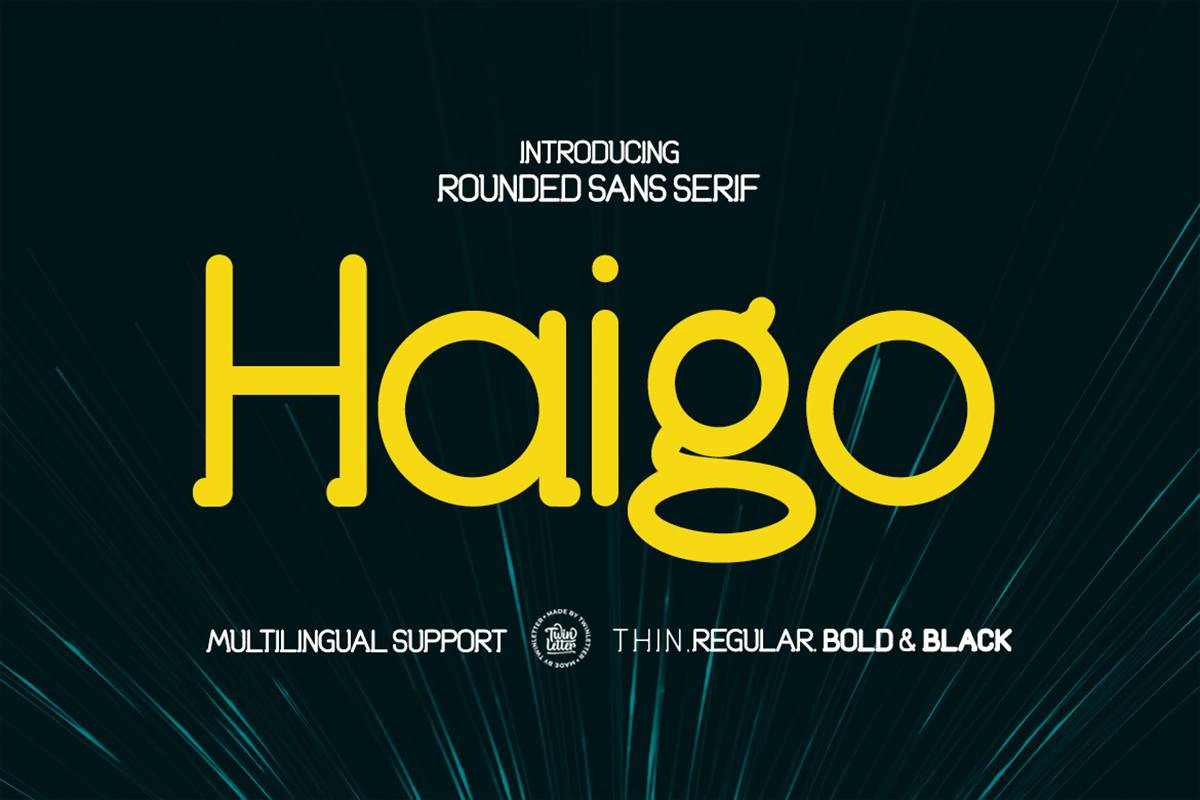 Haigo Font Download for Free