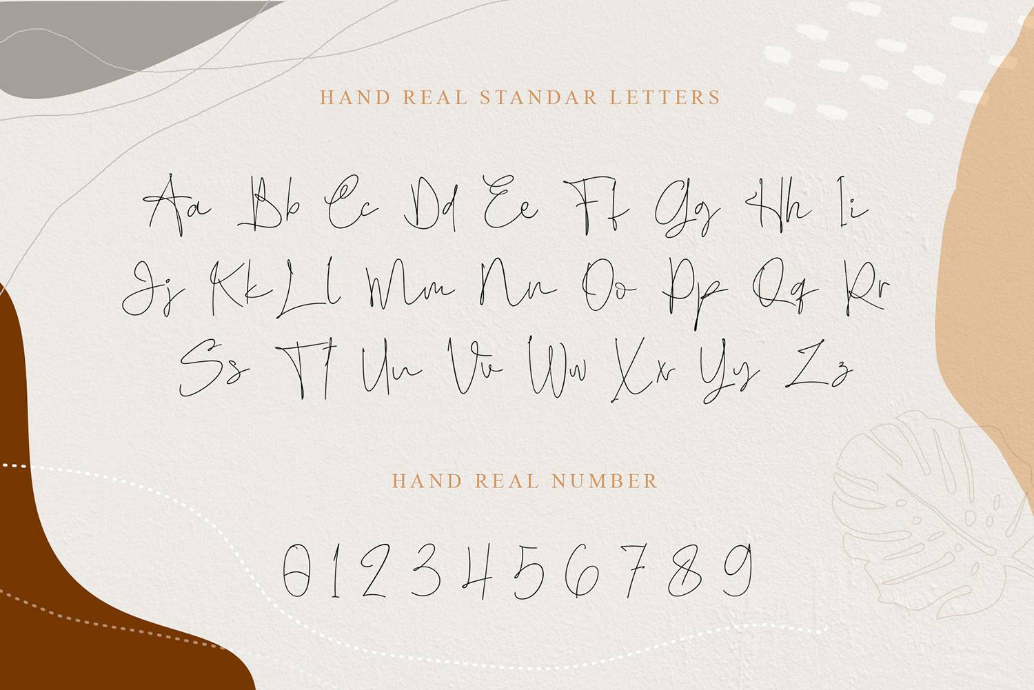 Hand Real Font Download for Free