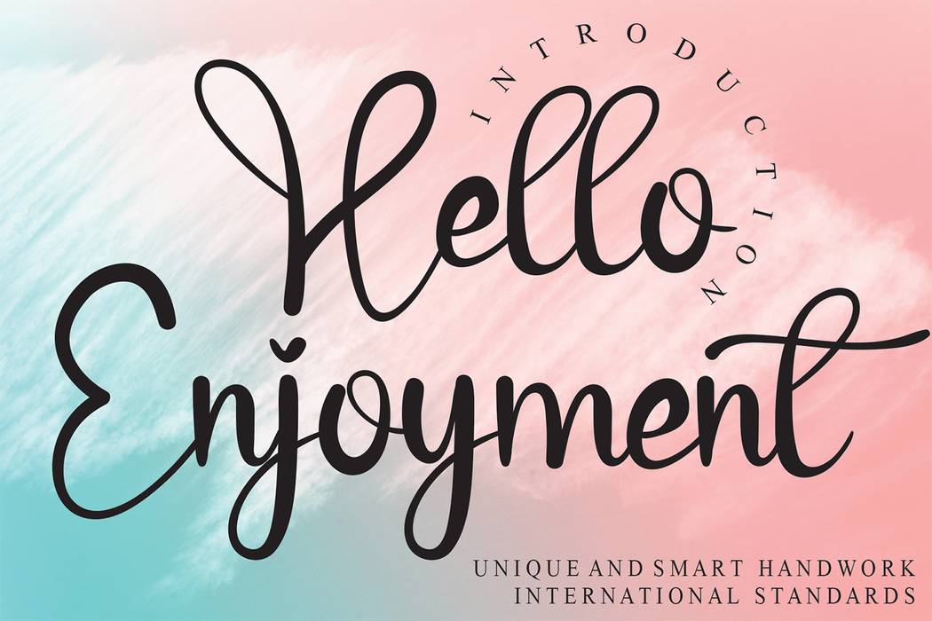 Hello Enjoyment Font Download for Free