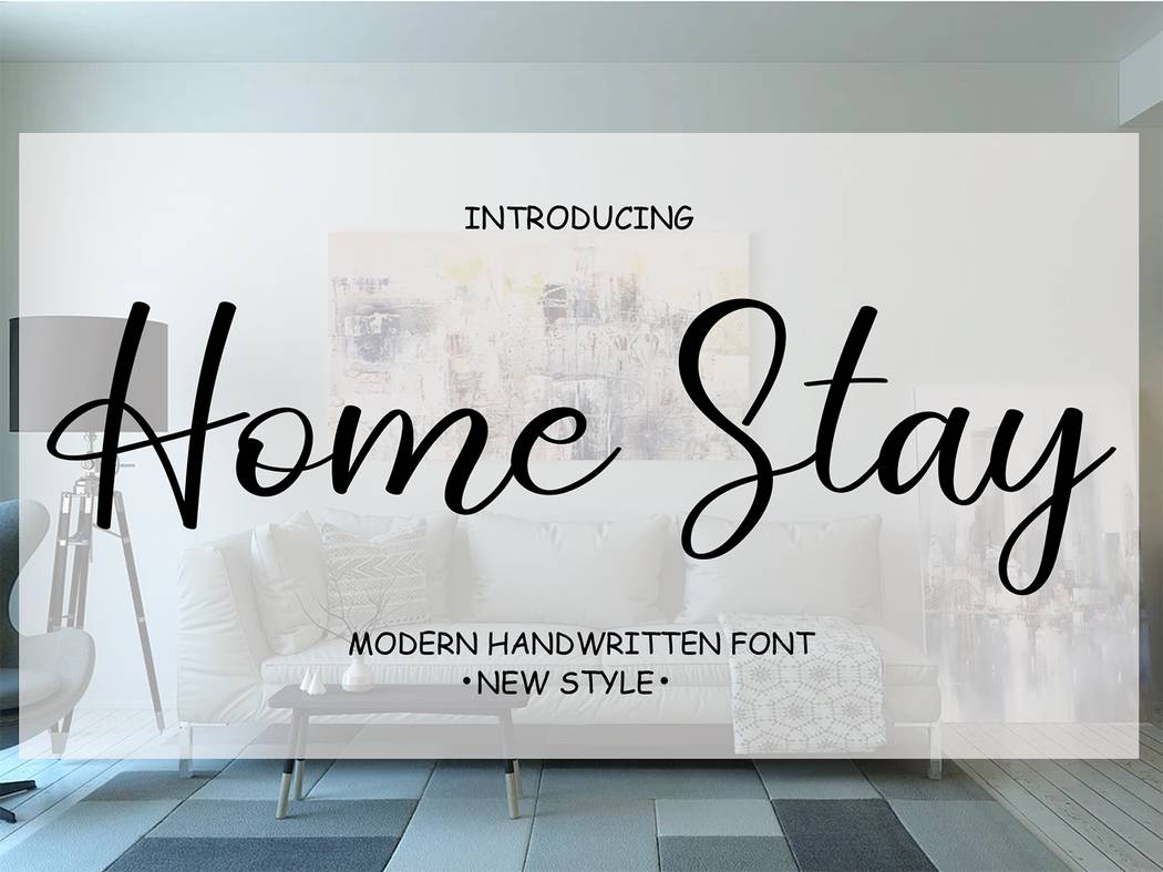 Home Stay Font Download for Free
