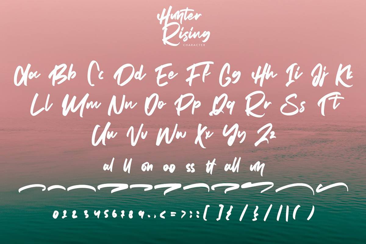 Hunter Rising Font Download for Free