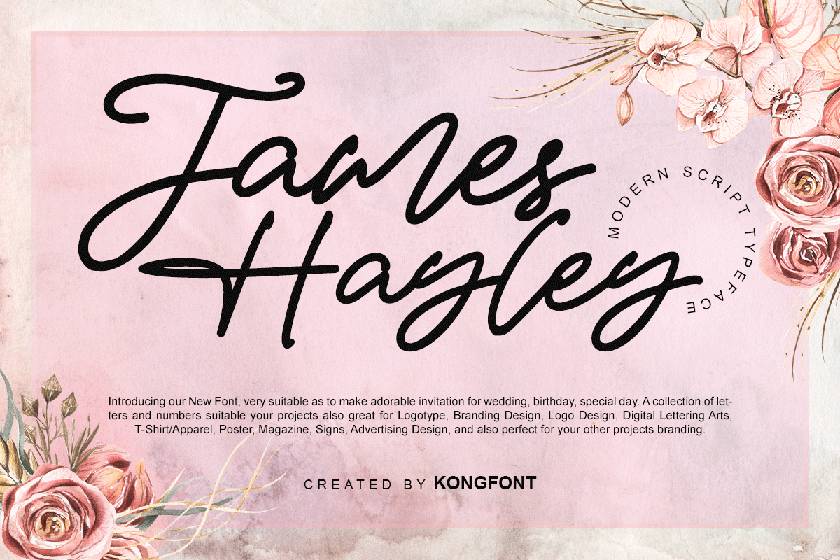 James Hayley Font Download for Free