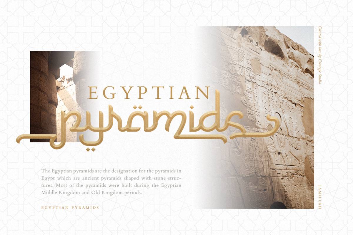 Jamillah Font Download for Free