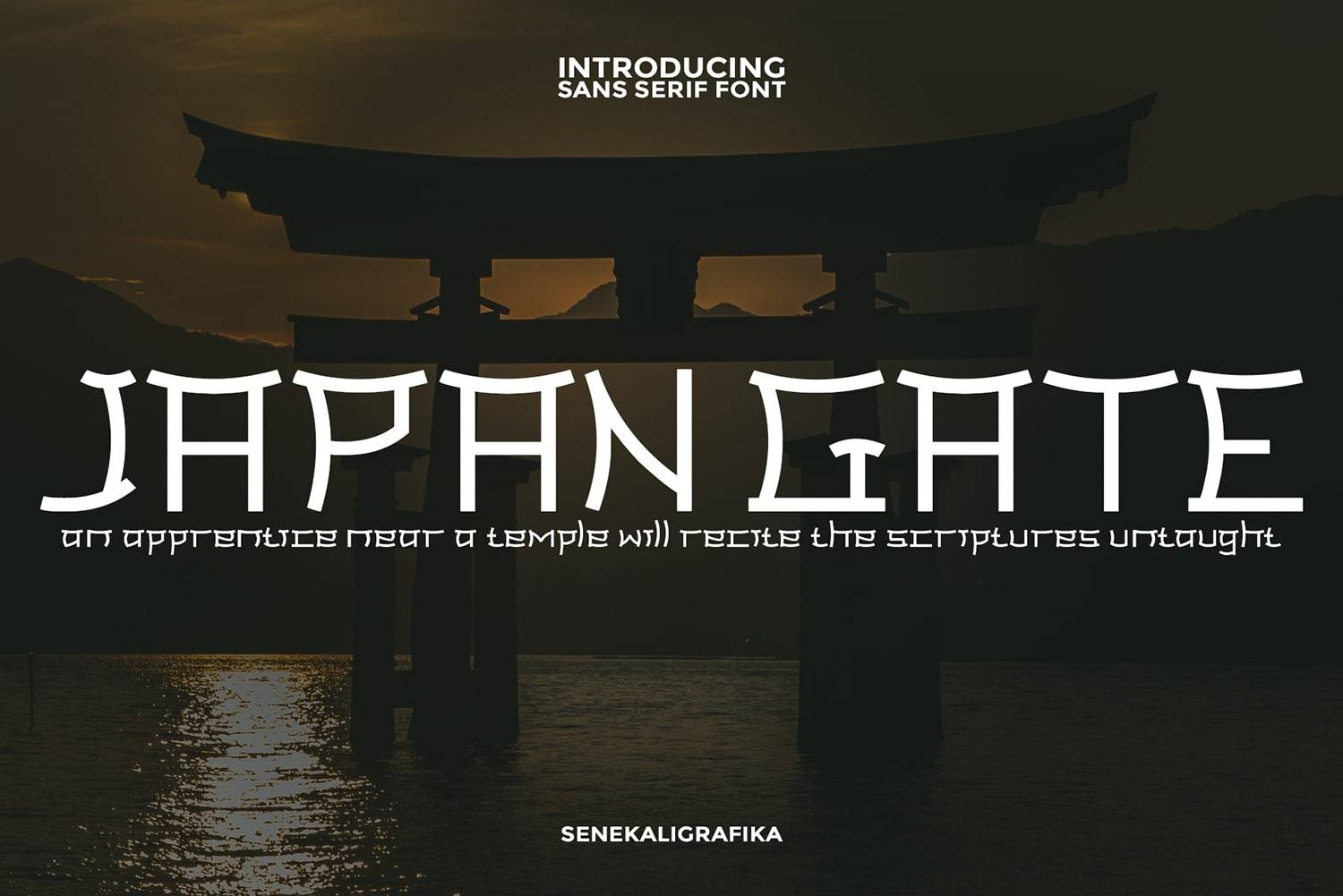 Japan Gate Font Download for Free
