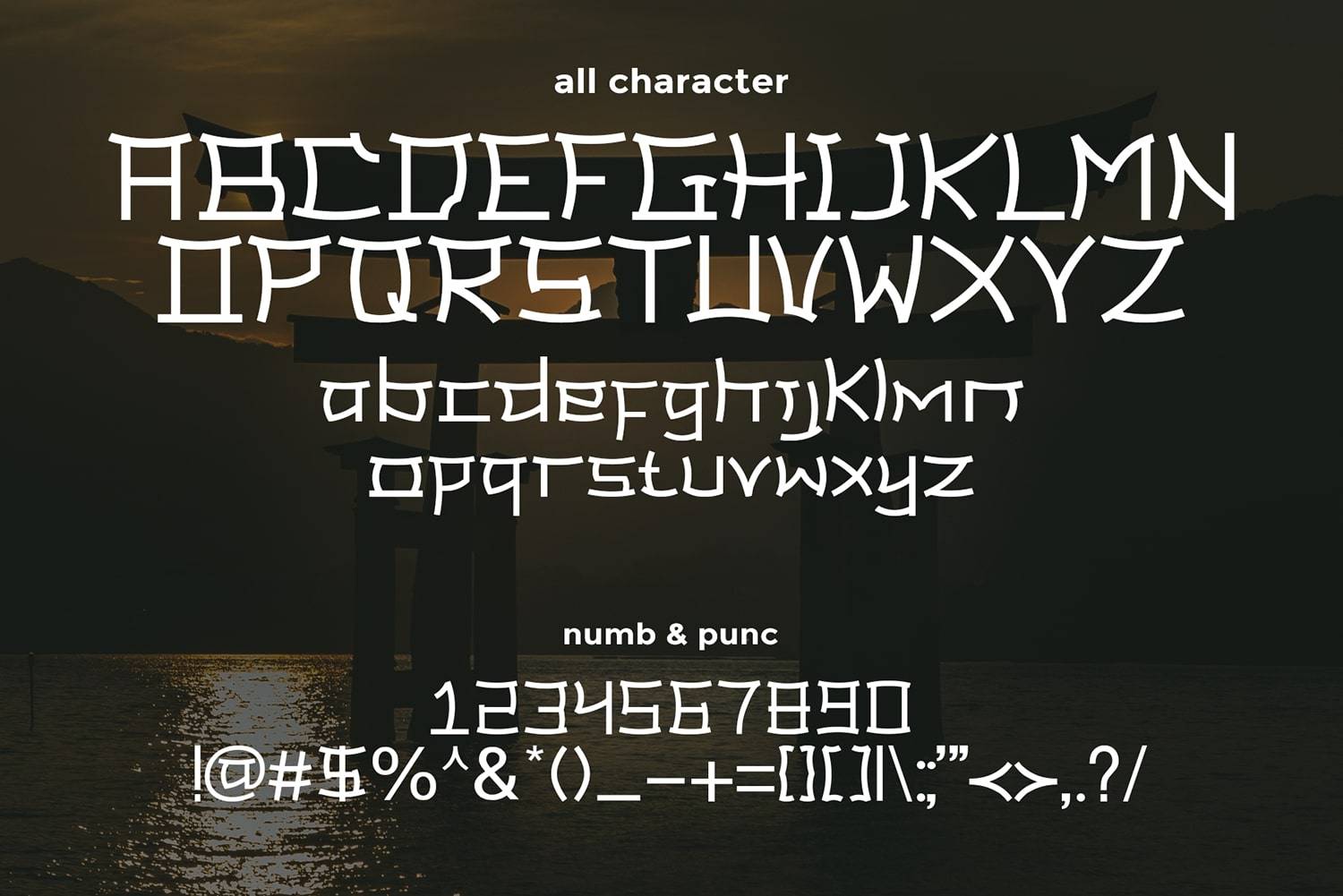 Japan Gate Font Download for Free