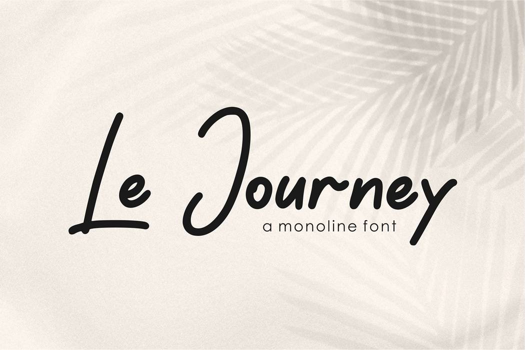 Le Journey Font Download for Free