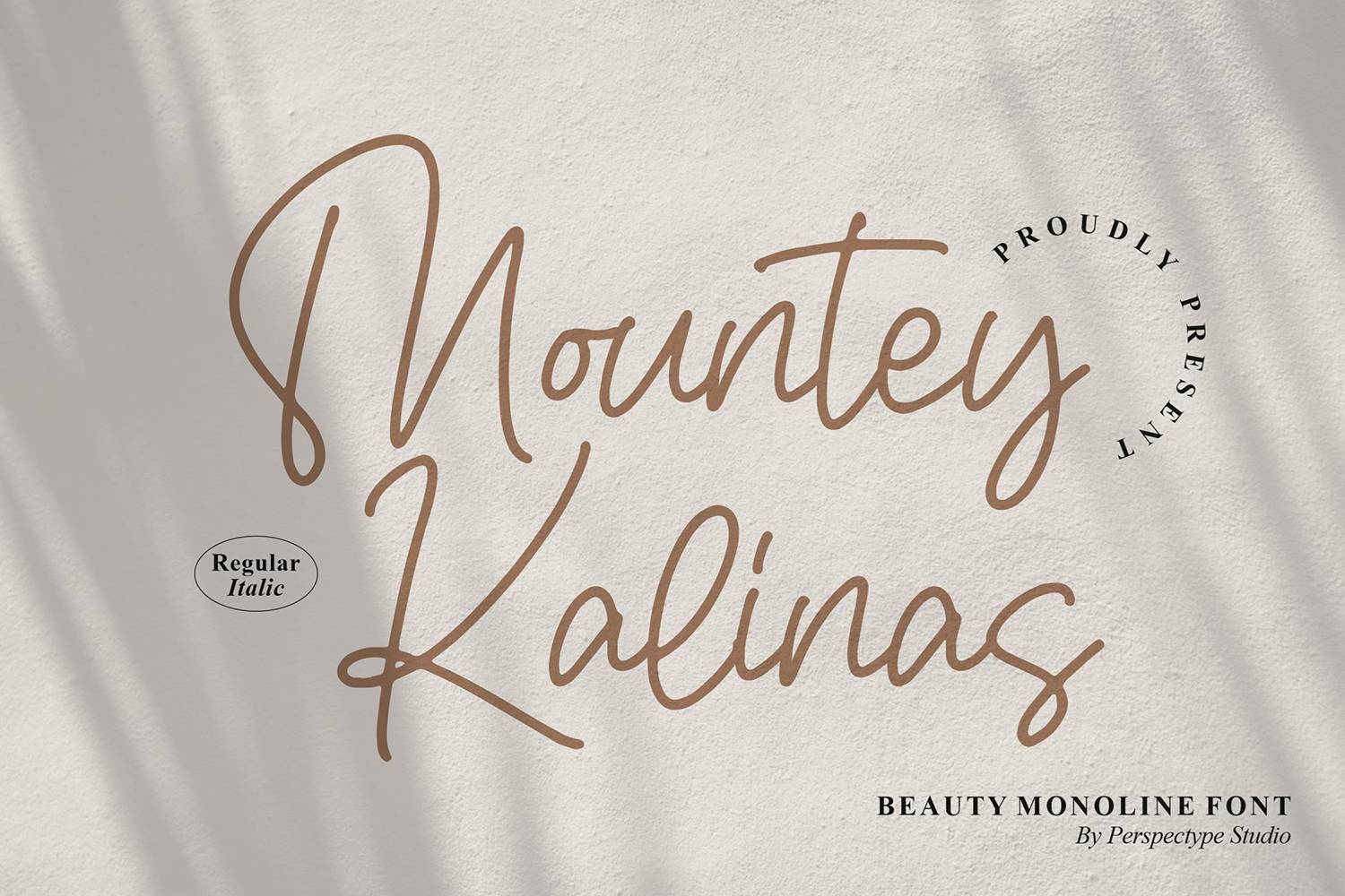 Mountey Kalinas Font Download for Free