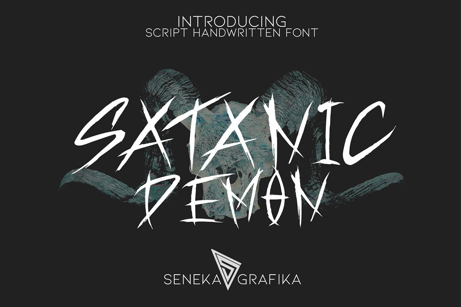 Satanic Demon Font Download for Free
