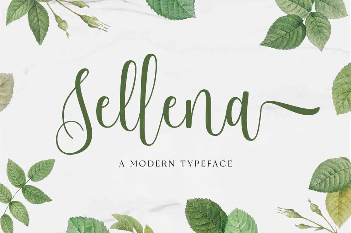 Sellena Font Download for Free