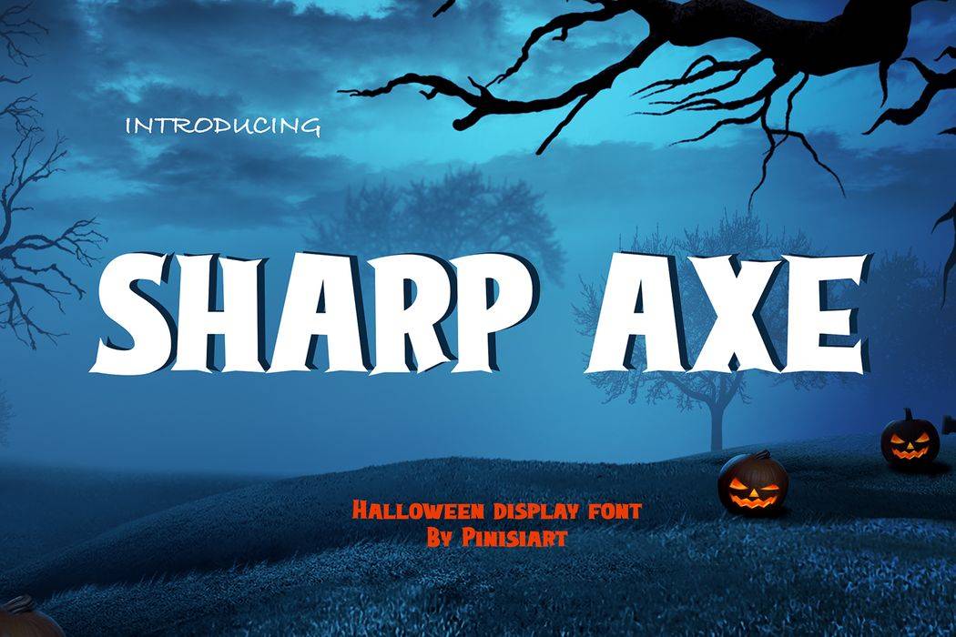 Sharp Axe Font Download for Free