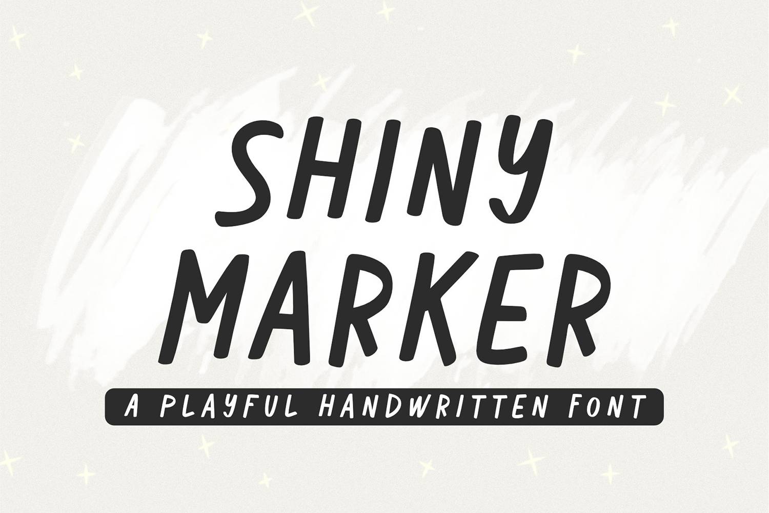 Shiny Marker Font Download for Free