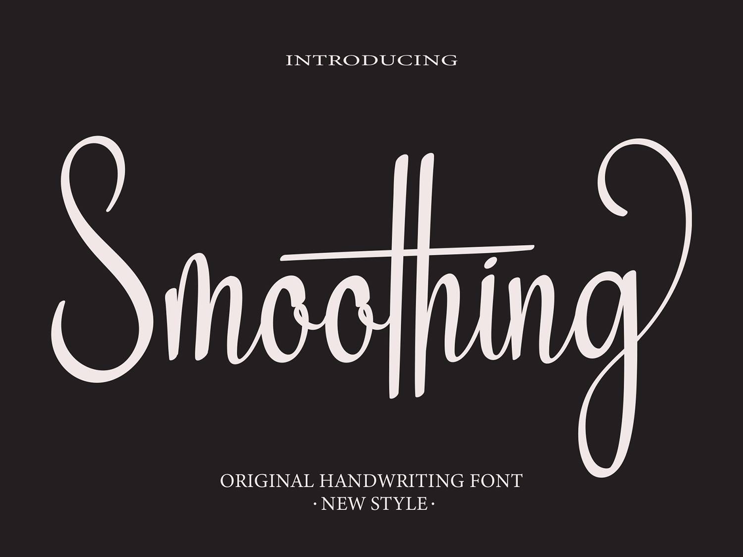 Smoothing Font Download for Free