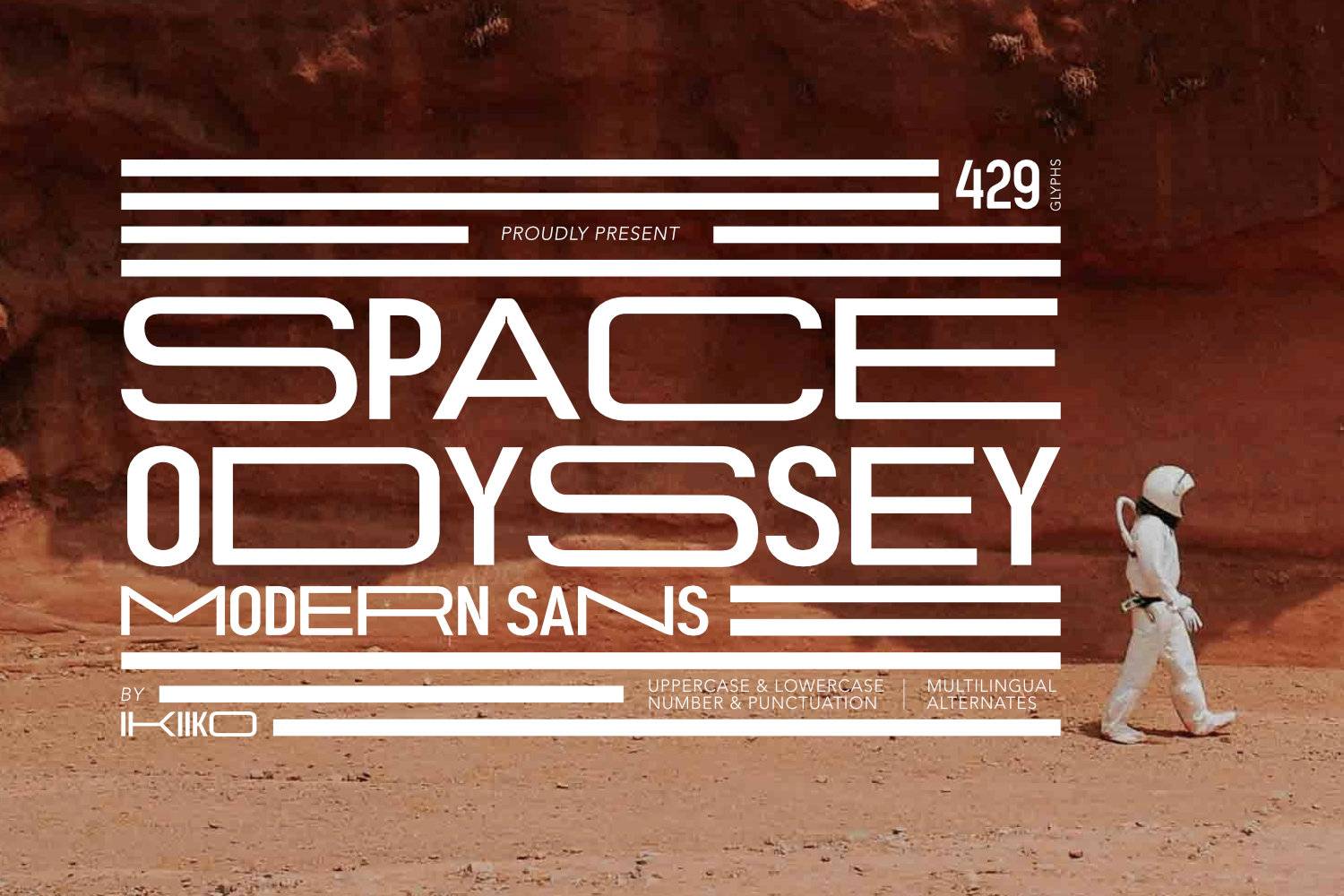 Space Odyssey Font Download for Free