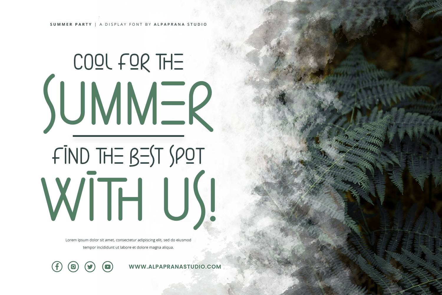 Summer Party Font Download for Free