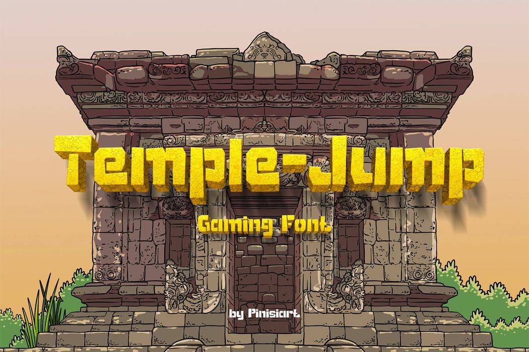 Temple Jump Font Download for Free