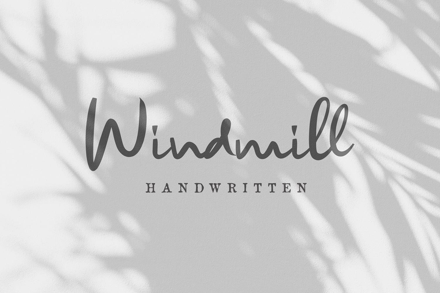 Windmill Font Download for Free