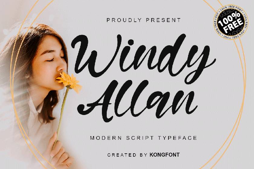 Windy Allan Font Download for Free