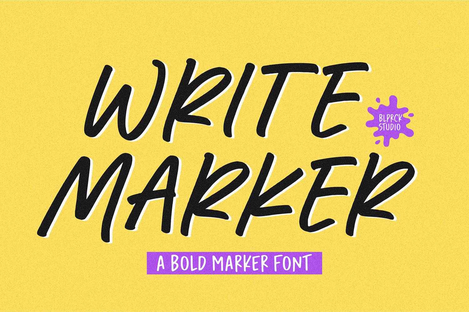 Write Marker Font Download for Free