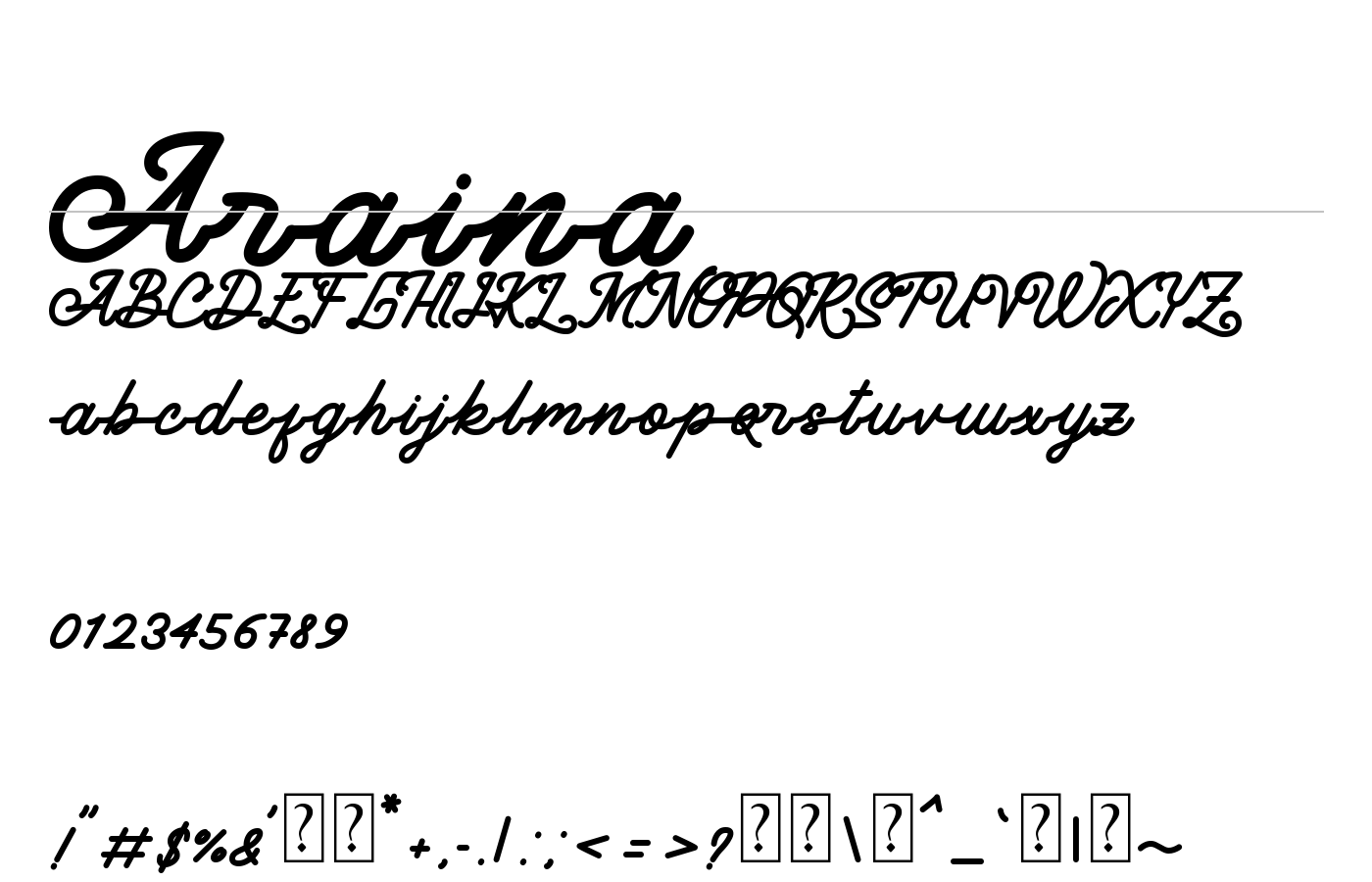 Araina Font Download for Free