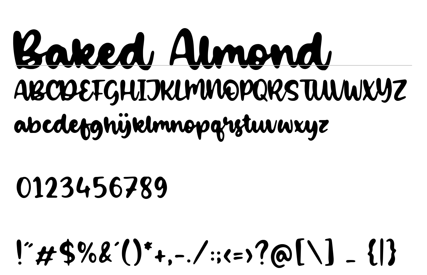 Baked Almond Font Download for Free