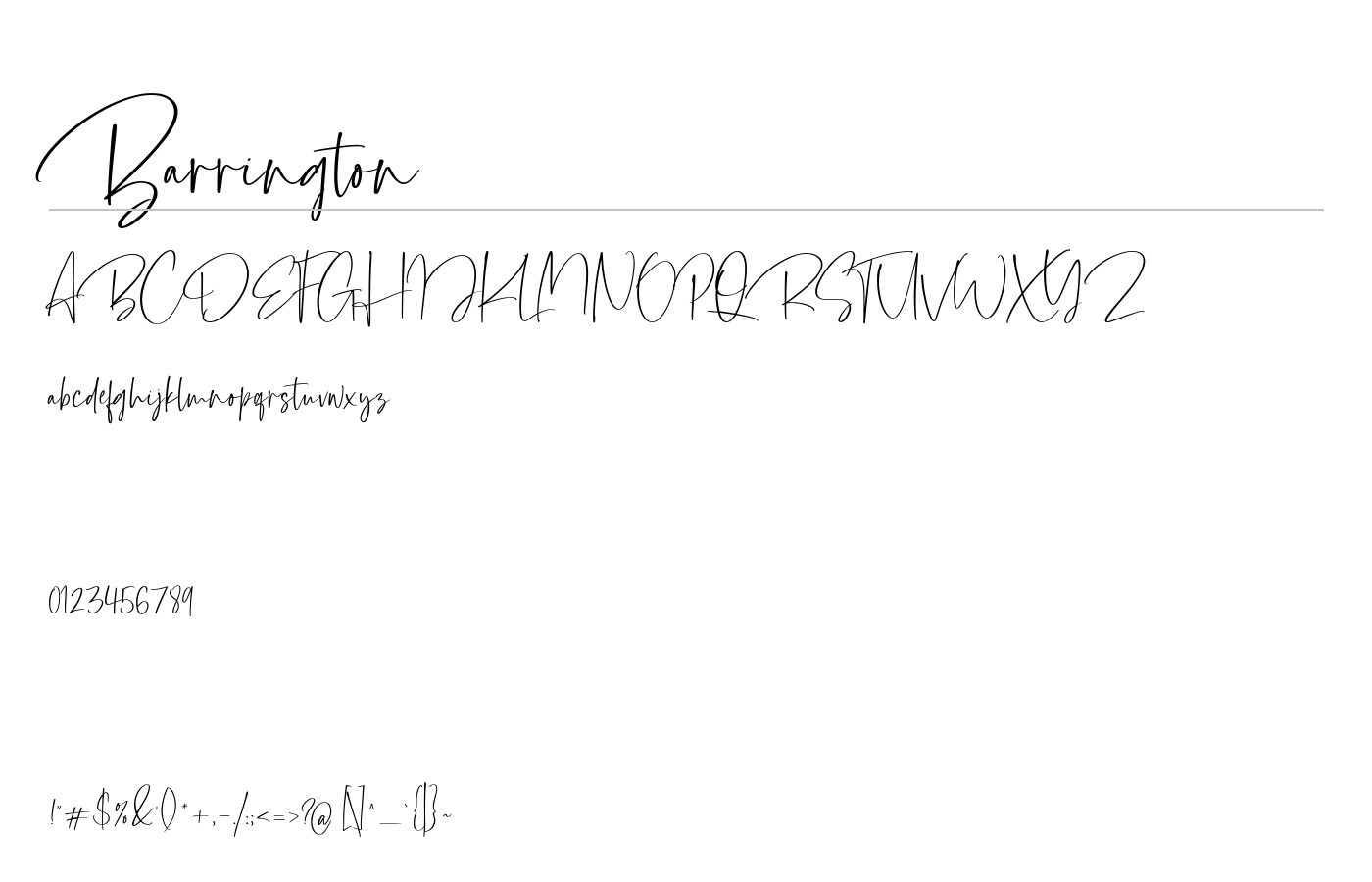 Barrington Font Download for Free