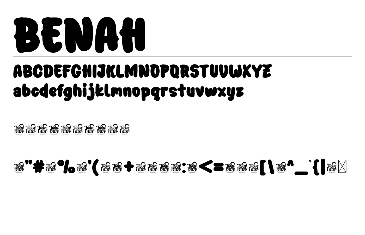 Benah Font Download for Free