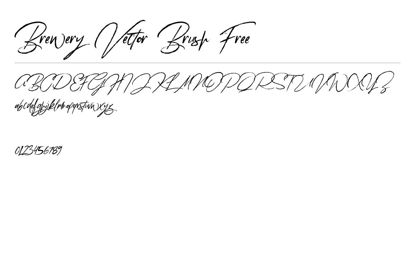 Brewery Font Download for Free