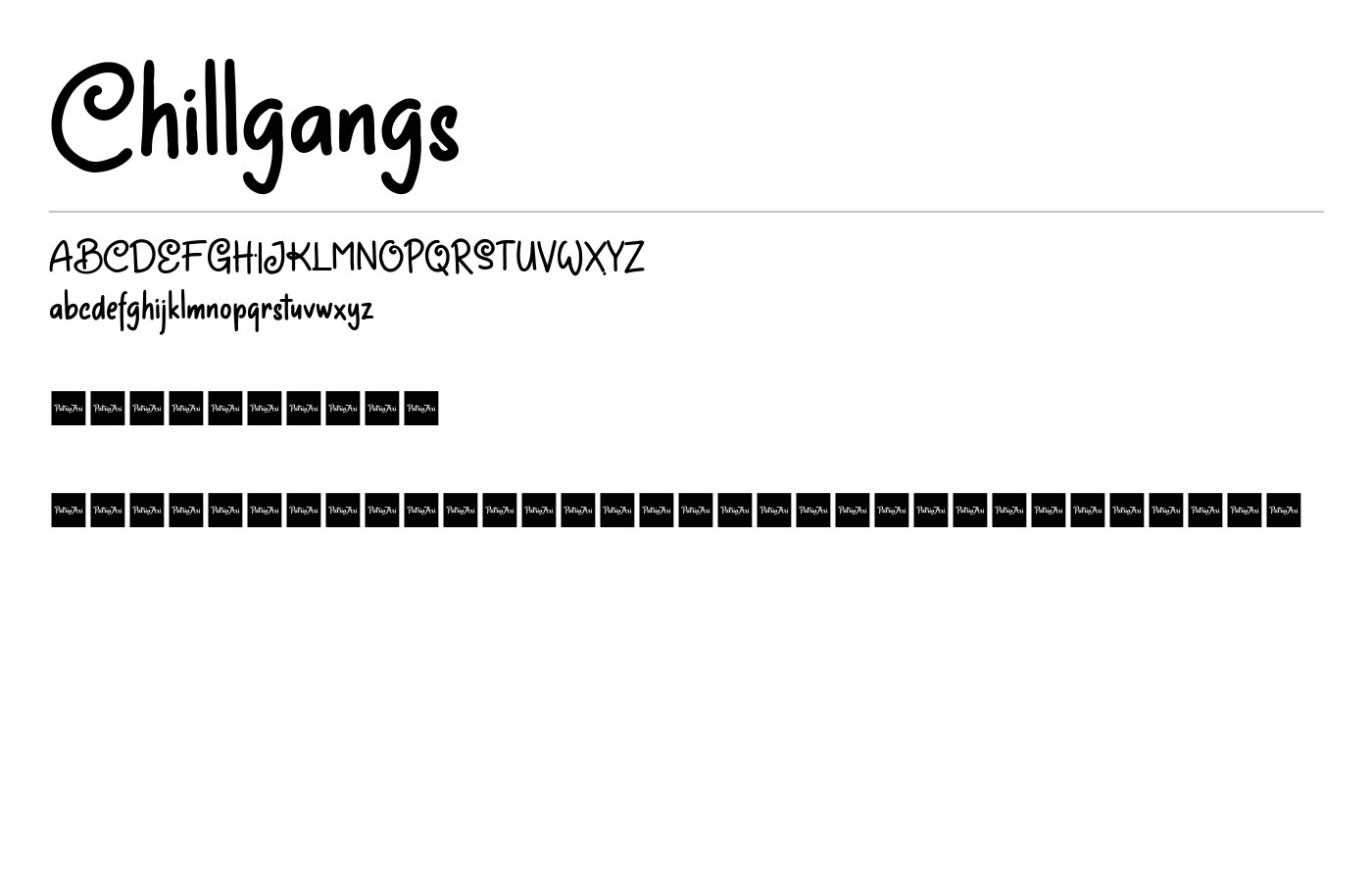 Chillgangs Font Download for Free