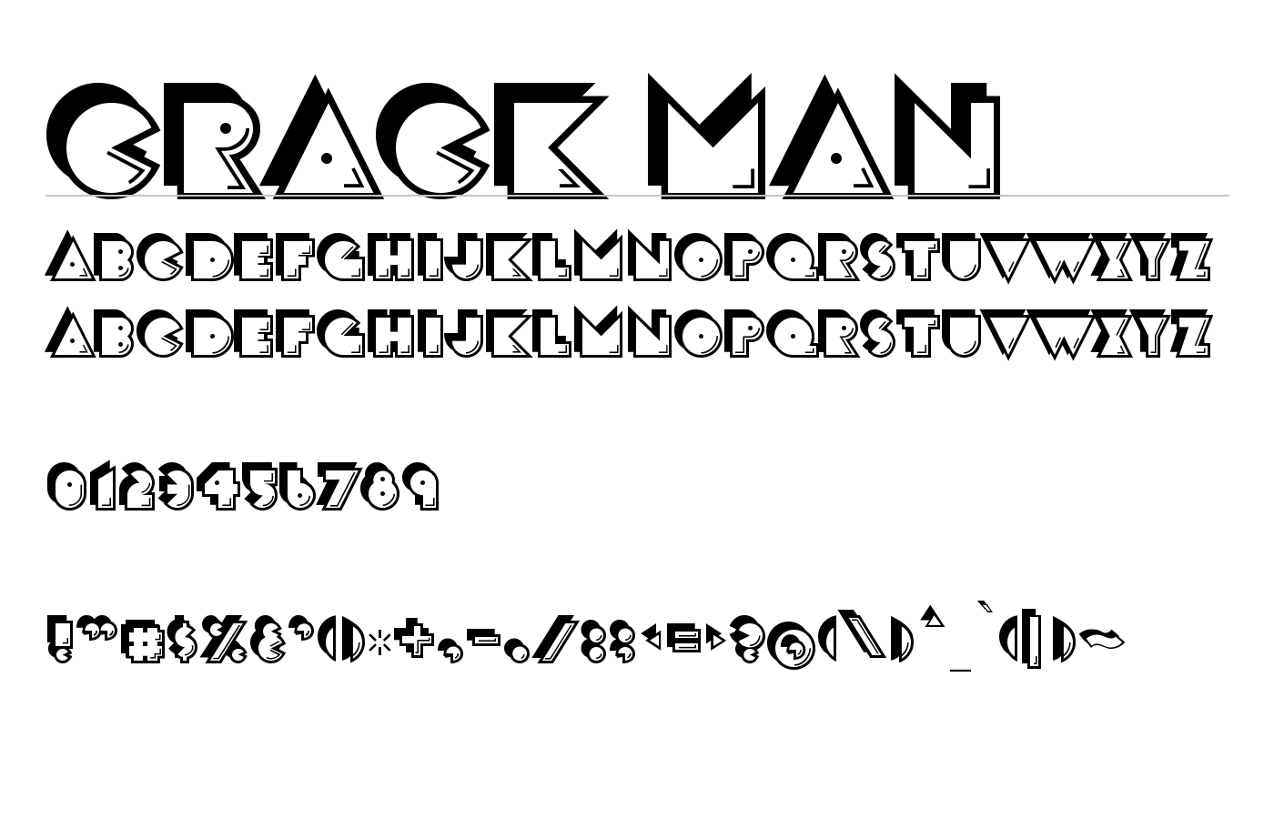 Crack Man Font Download for Free