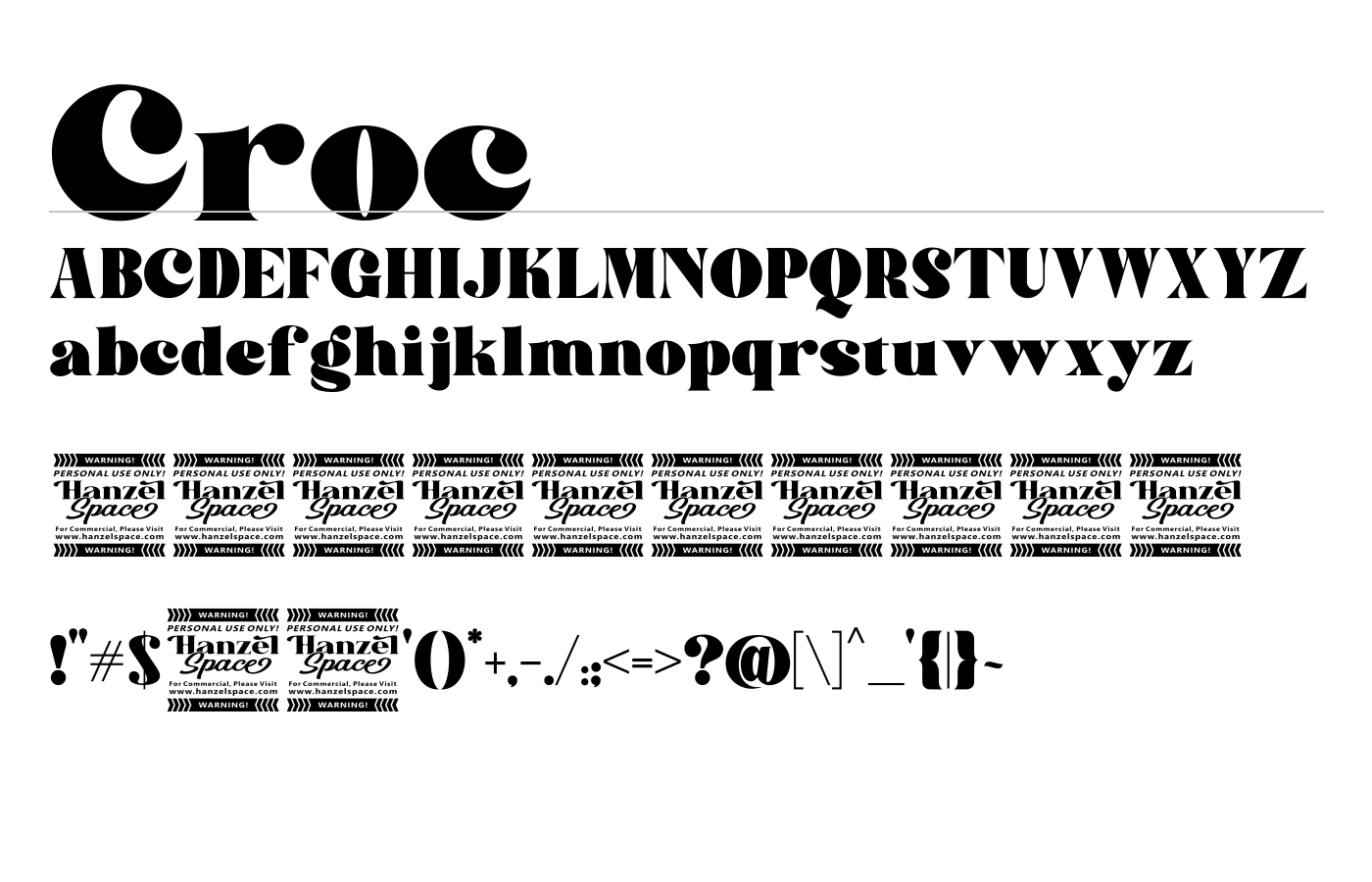 Croc Font Download for Free