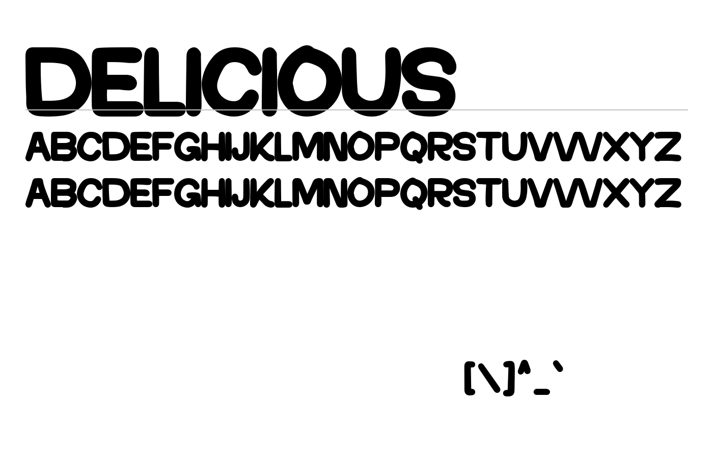Delicious Font Download for Free