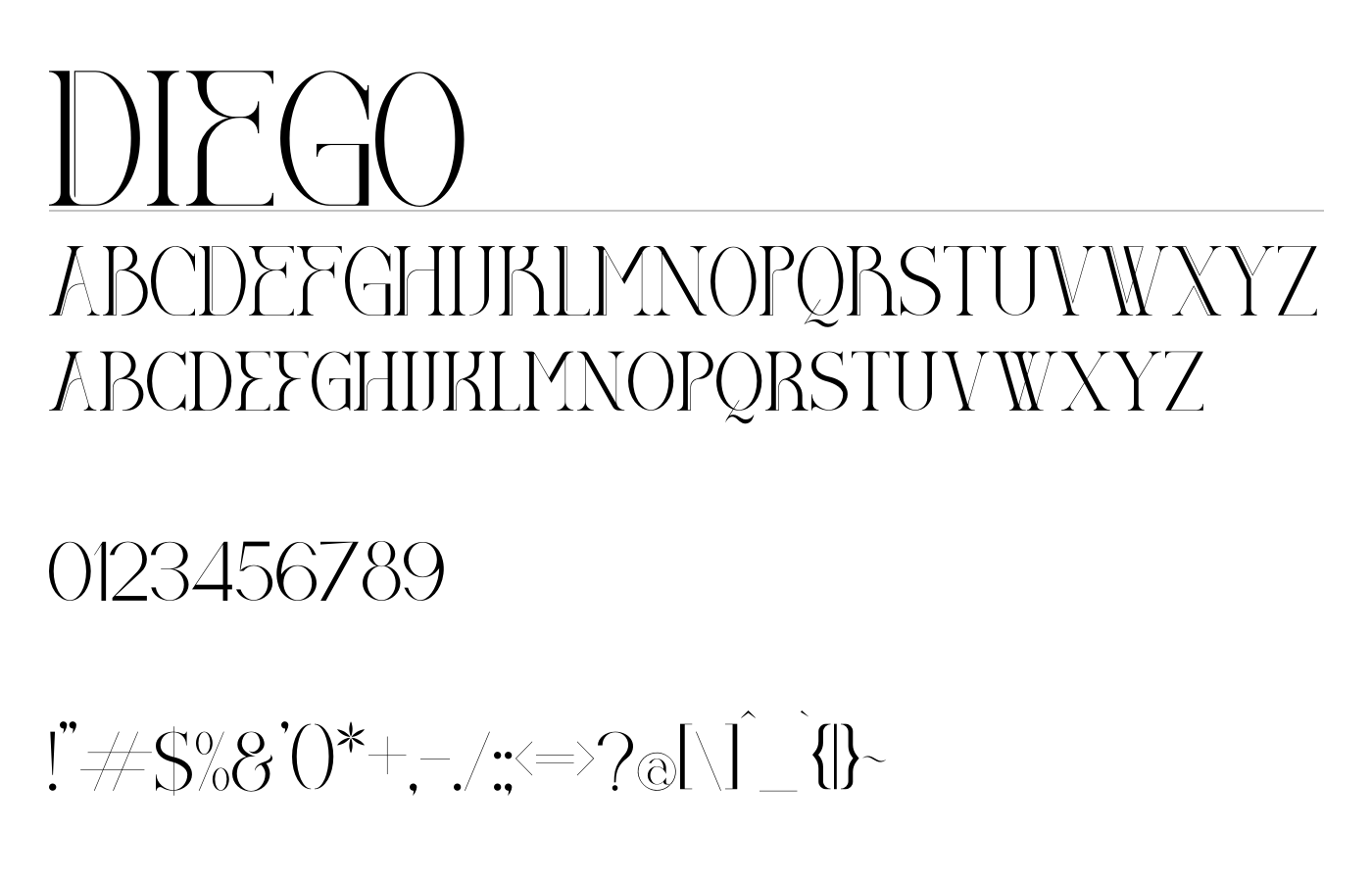 Diego Font Download for Free