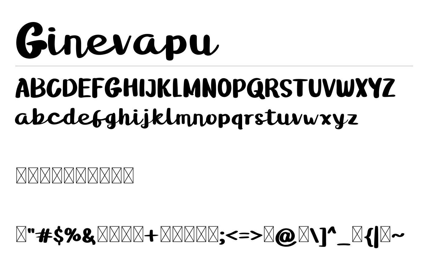 Gineva Font Download for Free