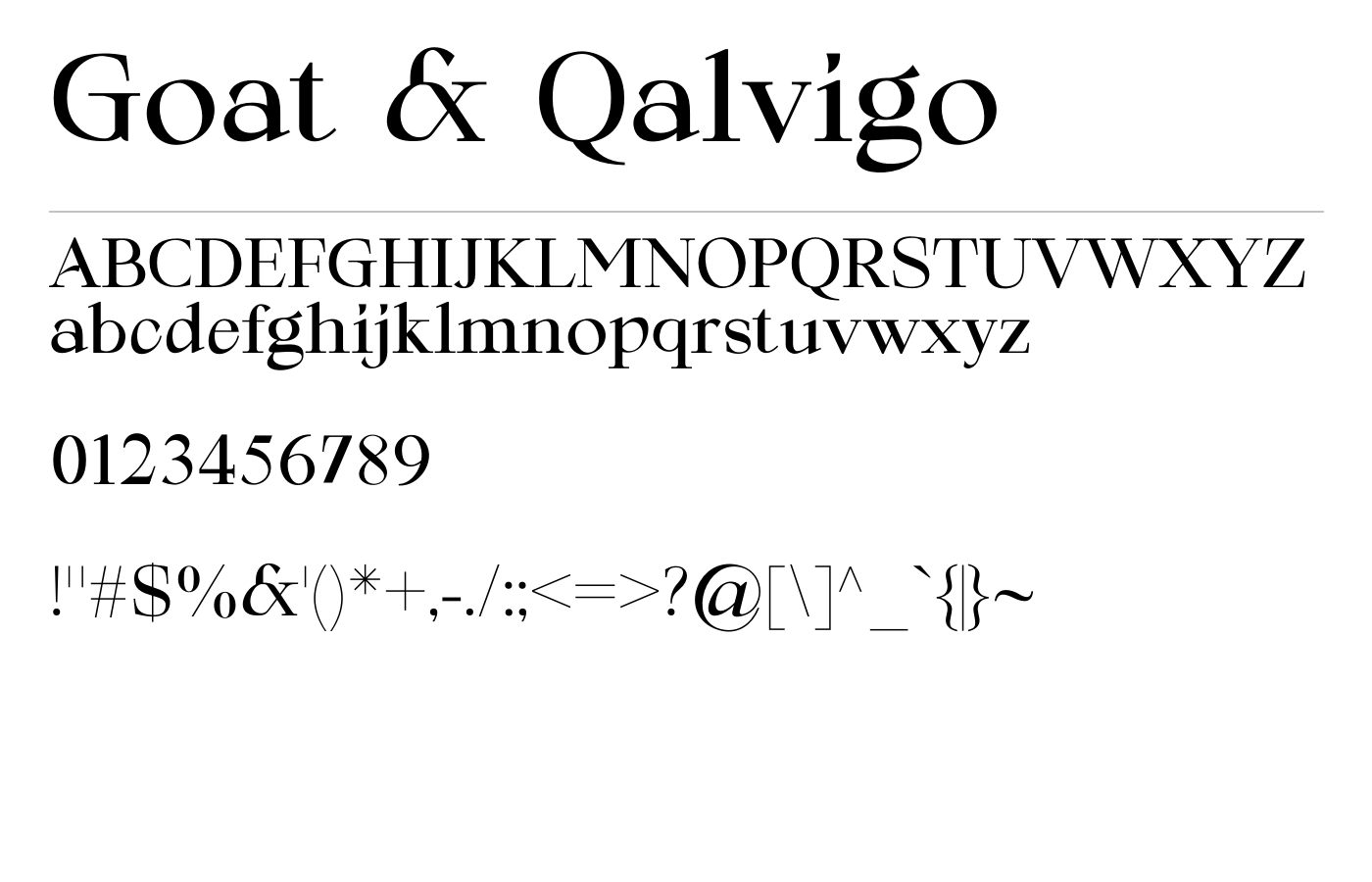 Goat Font Download for Free