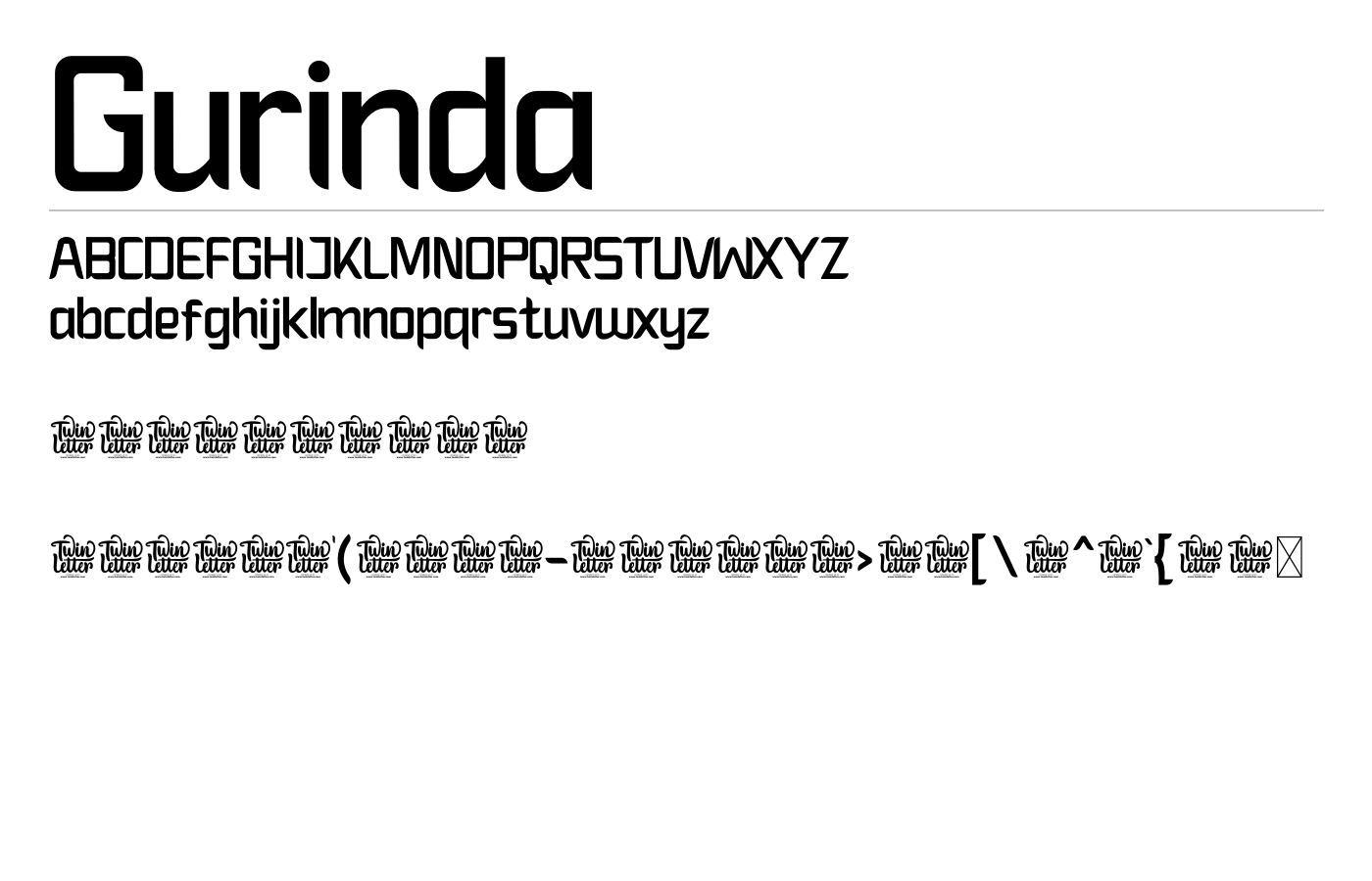 Gurinda Font Download for Free