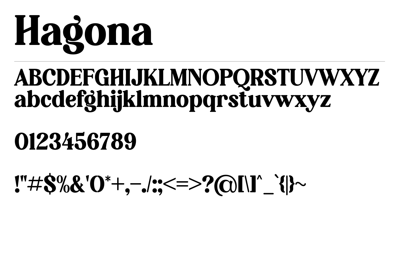 Hagona Classy Font Download for Free
