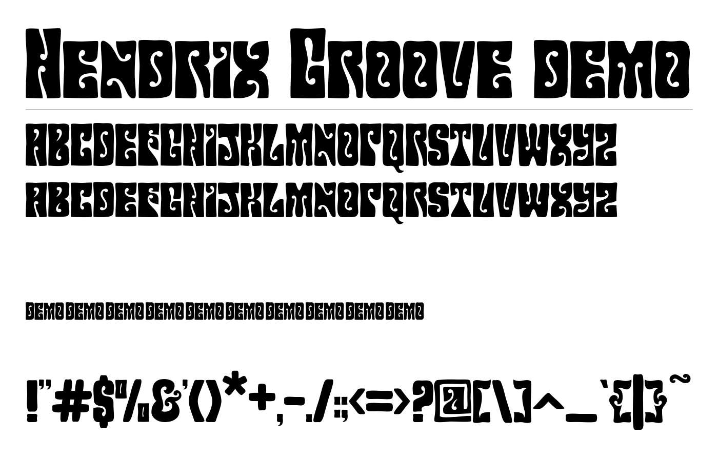 Hendrix Groove Font Download for Free