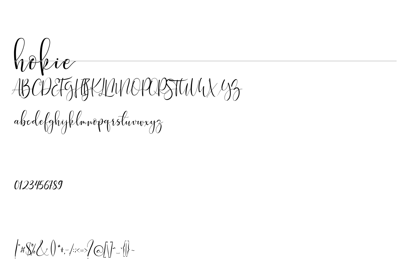 Hokie Font Download for Free