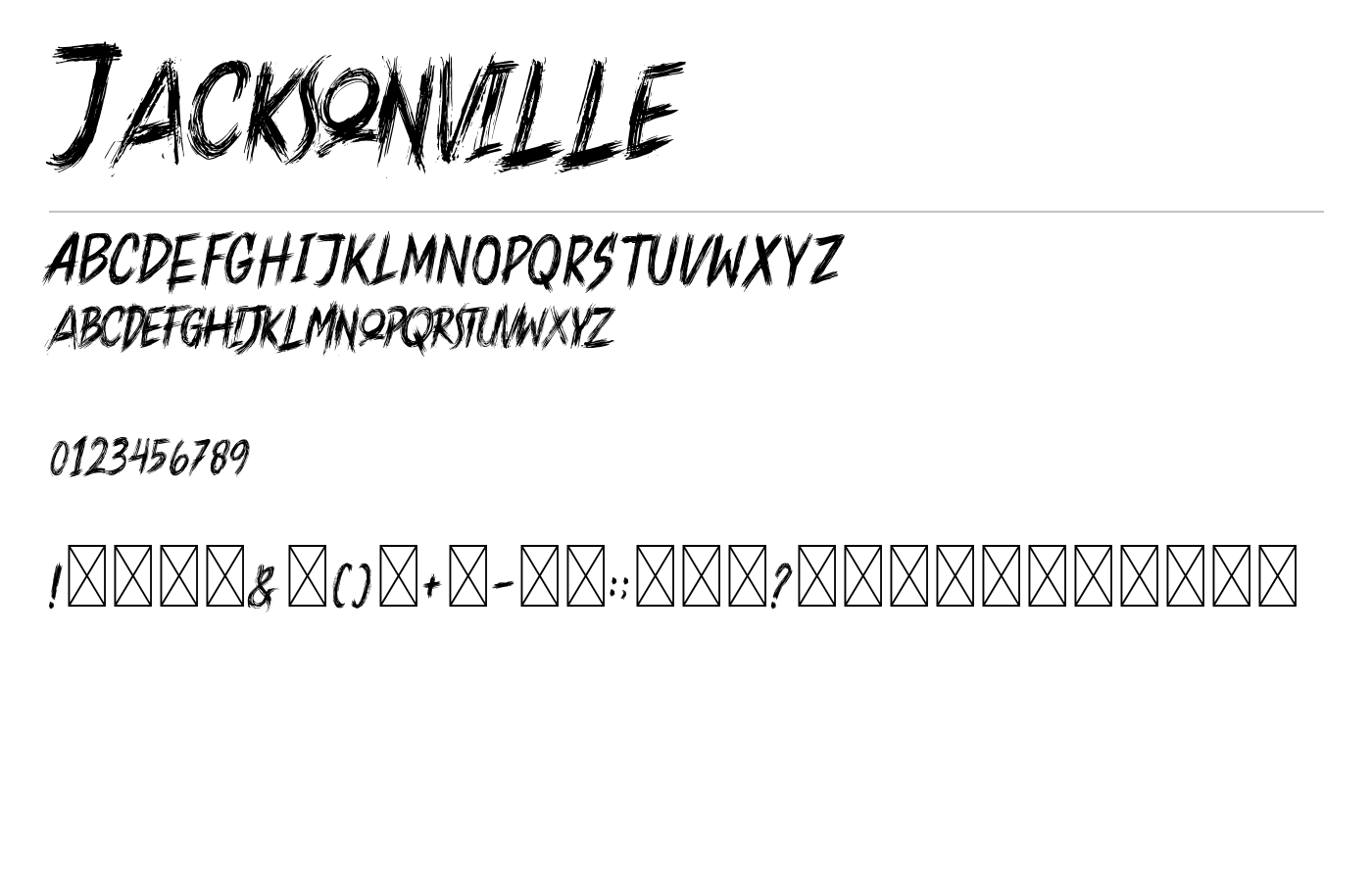 Jacksonville Font Download for Free