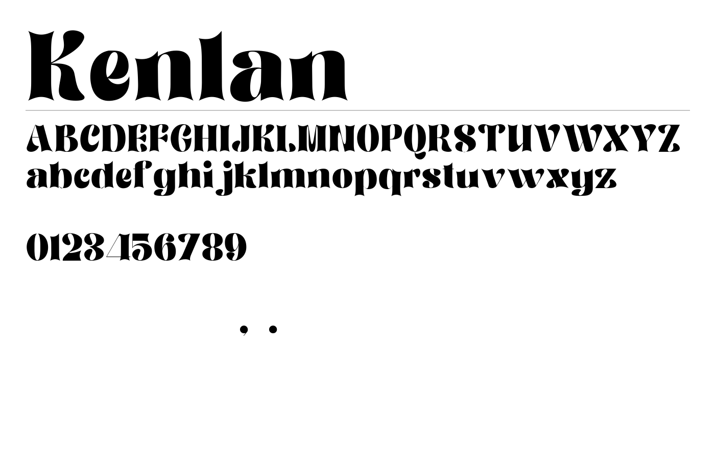 Kenlan Font Download for Free