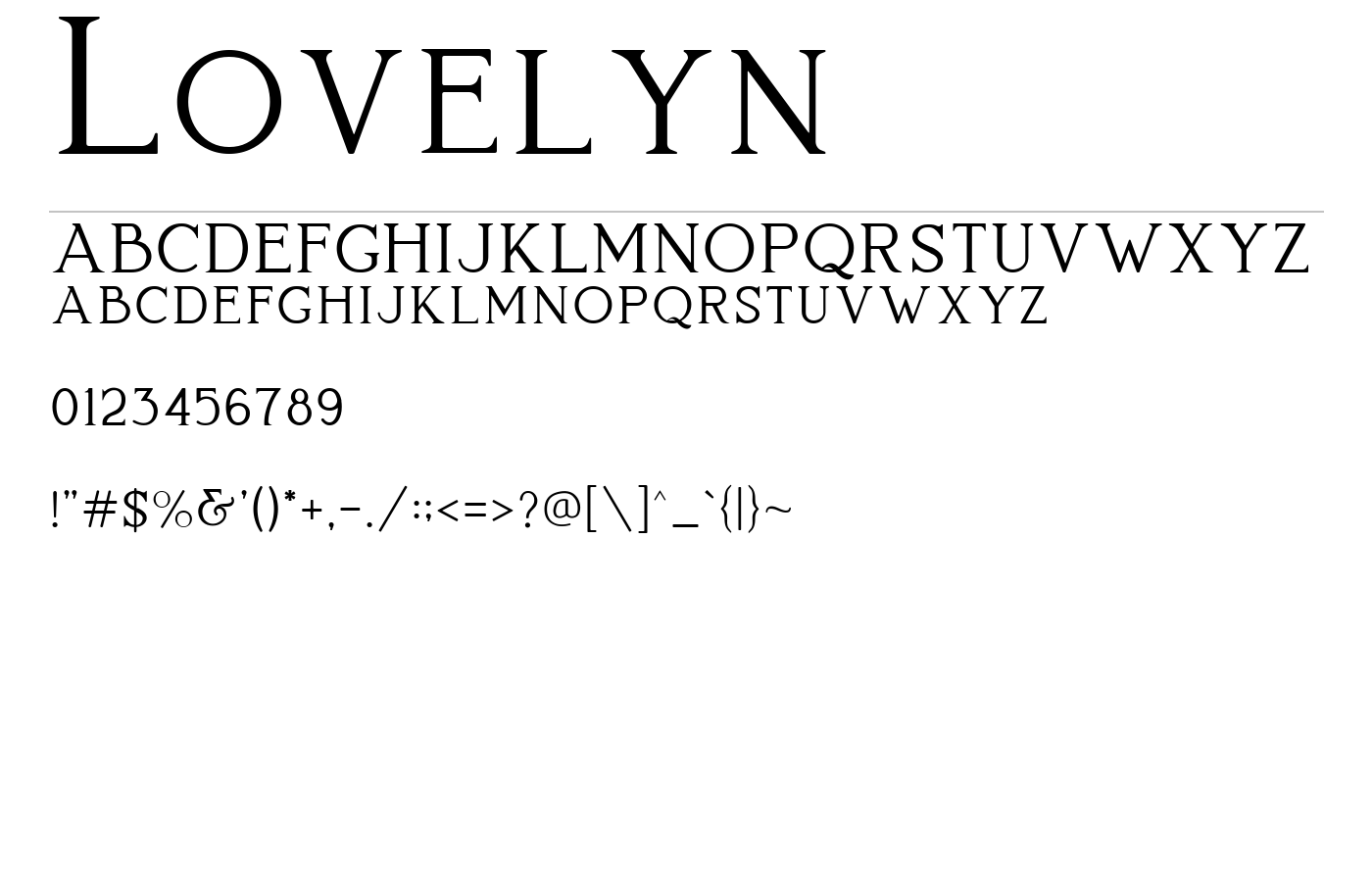 Lovelyn Font Download for Free