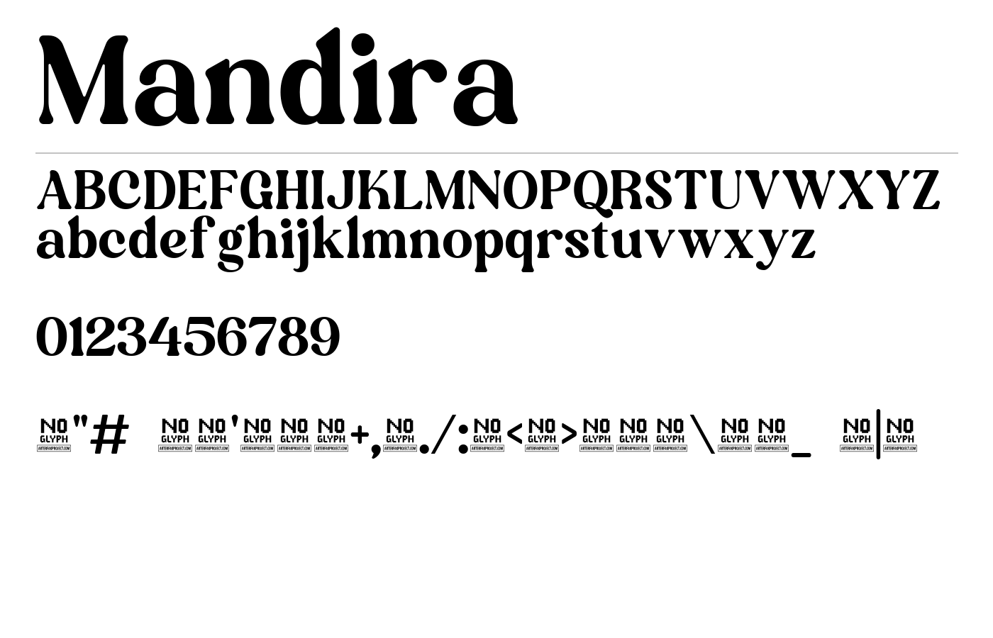 Mandira Font Download for Free