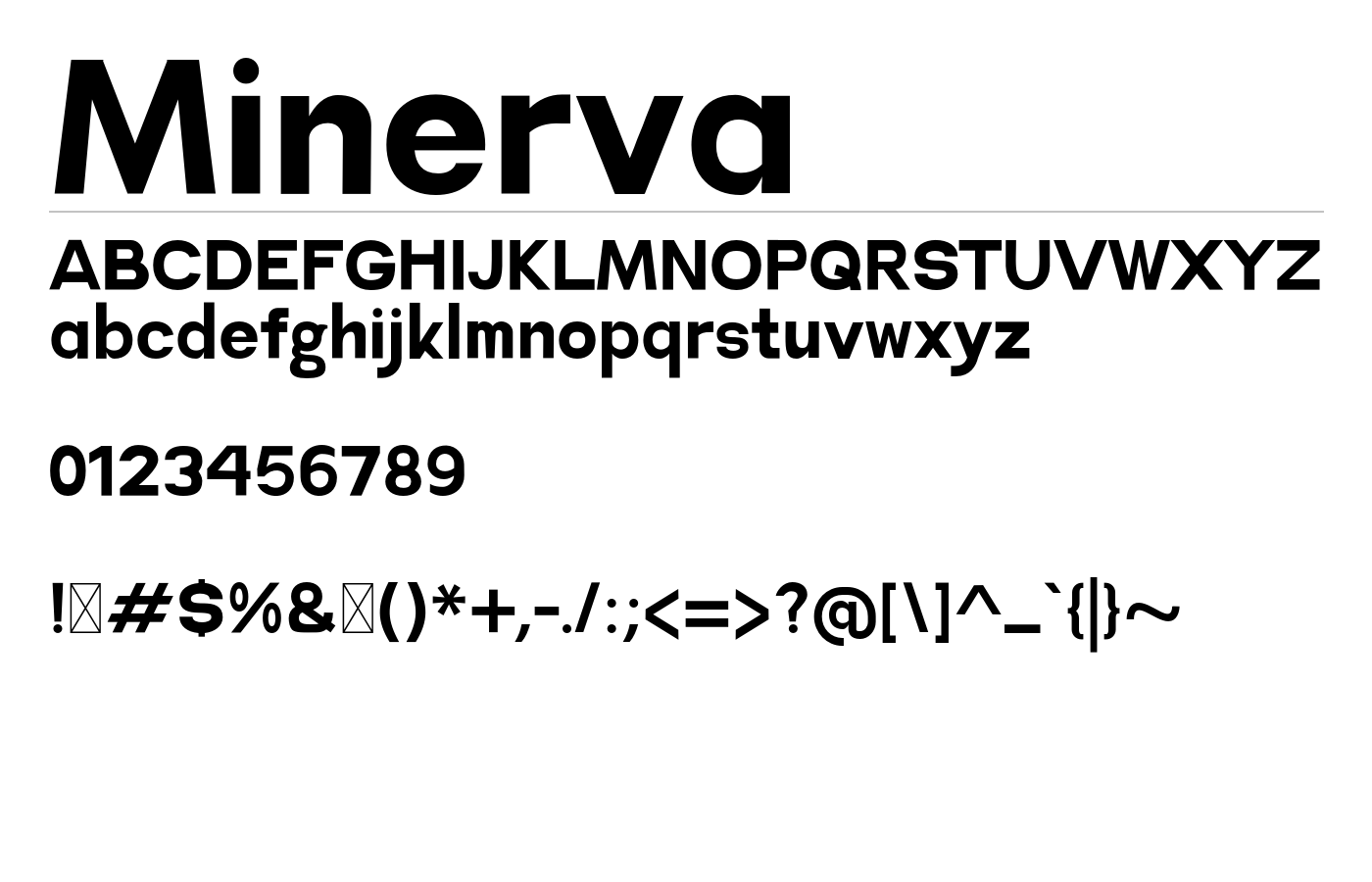 Minerva Font Download for Free